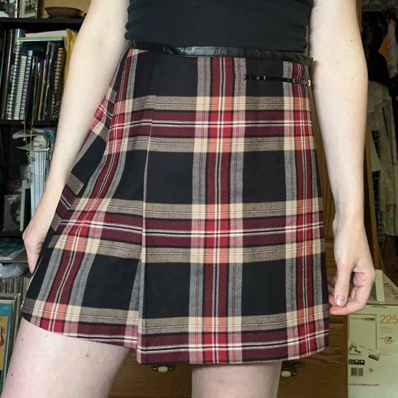 Vintage | Skirts | Y2k Plaid Mini Skirt | Poshmark